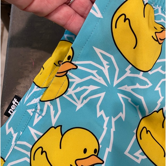 Neff | Swim | Neff Rubber Duckies Swim Trunksboard Shortsunisex Fun The ...